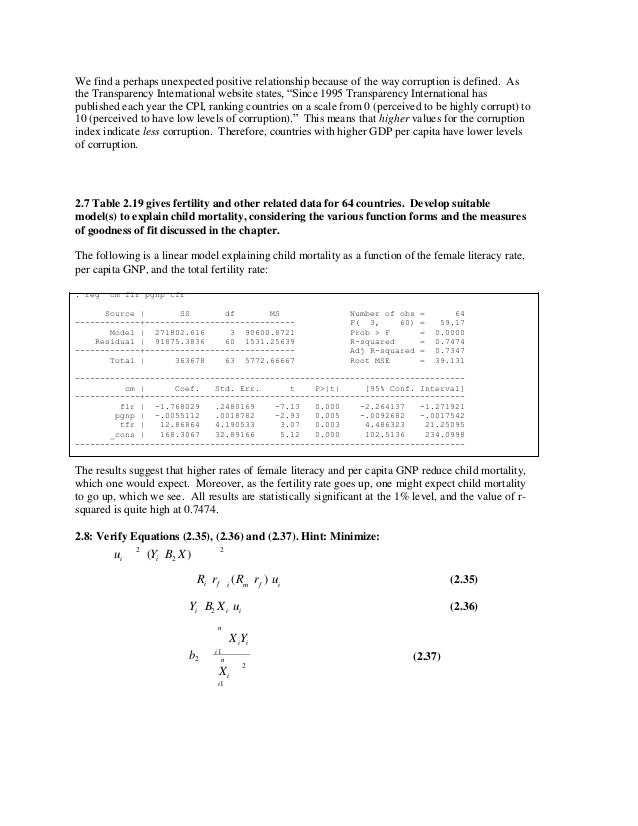 Econometrics By Example 2nd Edition Gujarati Solutions Manual