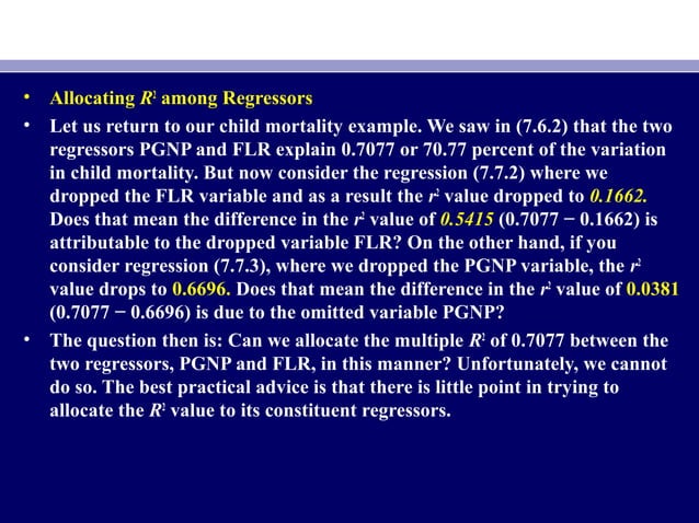 Econometrics ch8 | PPT