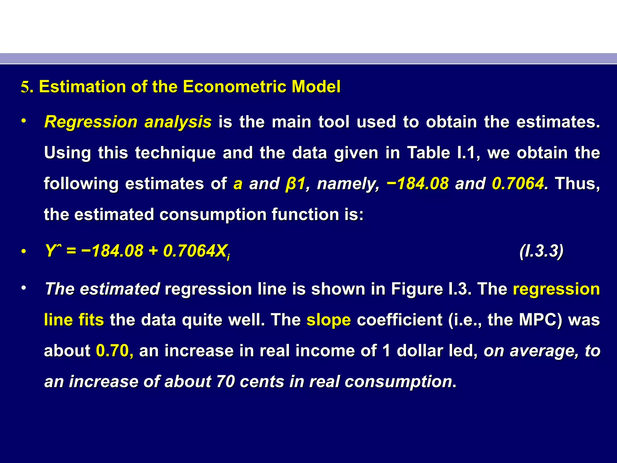 Econometrics lecture 1st | PPT