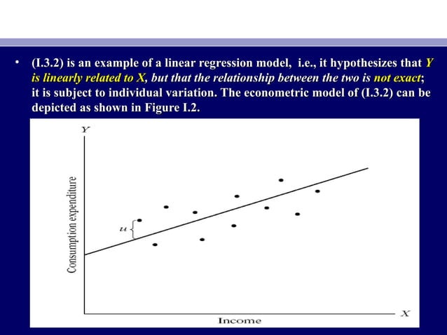 Econometrics lecture 1st | PPT | Business Accounting & Finance | Business