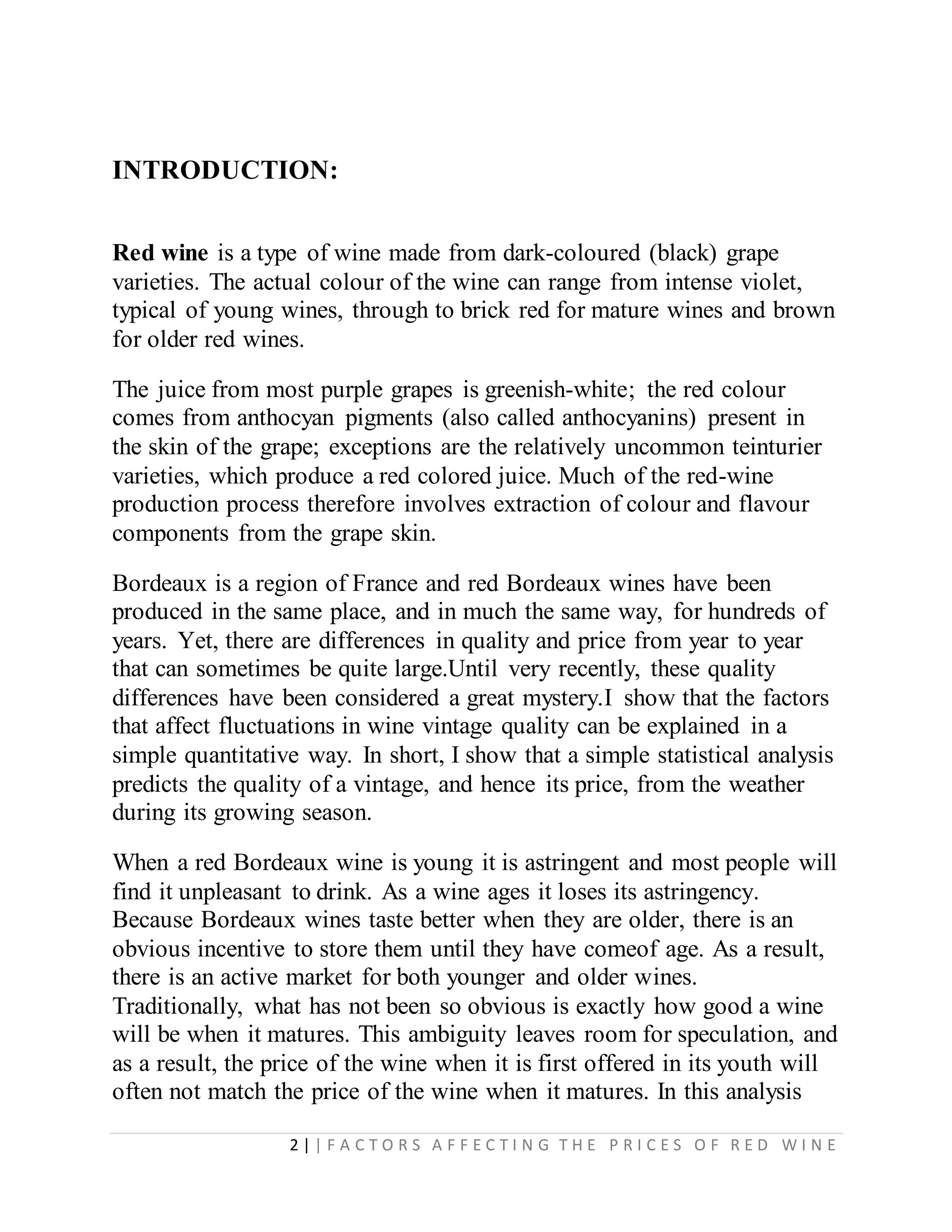 Econometrics project final edited | DOCX