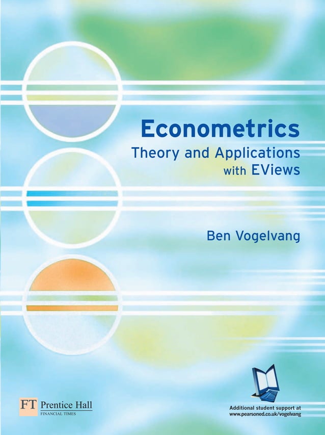 Econometrics Theory And Applications With Eviews Pdf