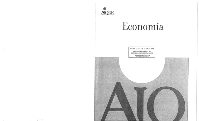 Economia - Pablo Maas- AIQUE.pdf | Business Accounting & Finance | Business