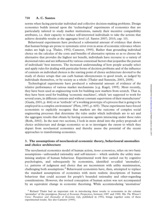 Economia del comportamiento transformando a la economía | PDF