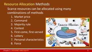 Economic-Efficiency and Equity | PPTX