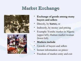 Economic Anthropology: Systems of Exchange | PPT