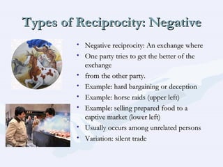 Economic Anthropology: Systems of Exchange | PPT