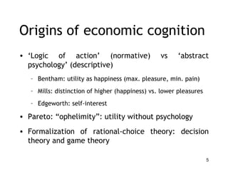 Economic cognition | PPT