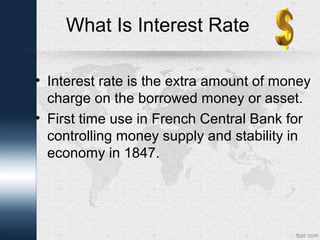 Economic final-presentation | PPT | Interest Rates | Economy