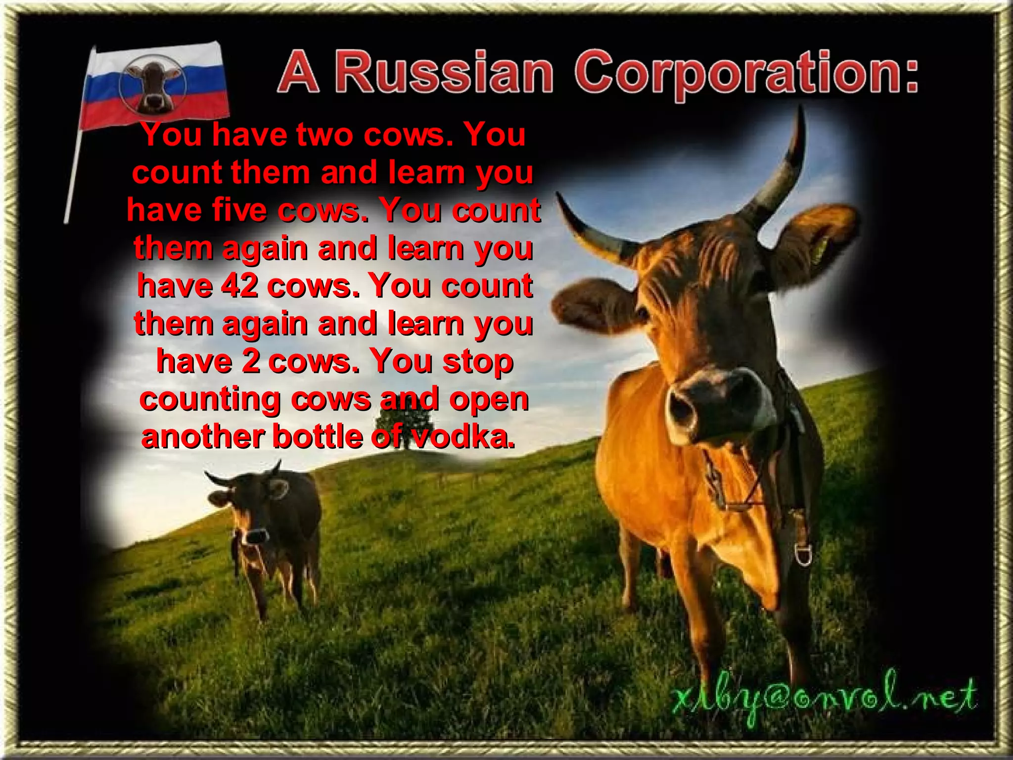 Economic Models Explained With Cows | PPS