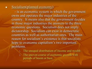 Economic System Vj | PPTX