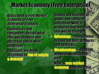 Economic systems | PPTX