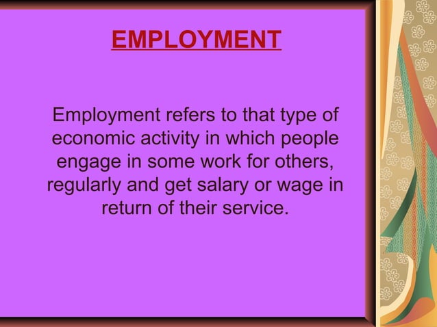 Economic activities | PPT
