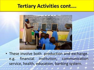 Economic activities special | PPTX
