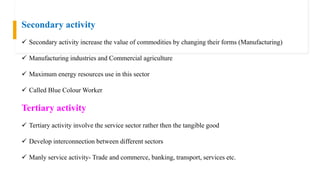 Economic activity | PPTX