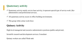 Economic activity | PPTX