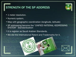 Wazzan, Economic Benefits of Saudi Post Address System | PPT | Islam ...