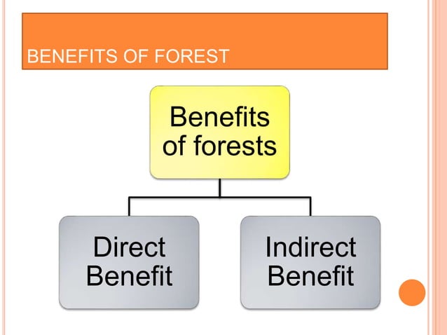 Economical importance and benefits of forests copy | PPTX