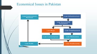 Economical institution and_issues_of_pakistan | PPTX