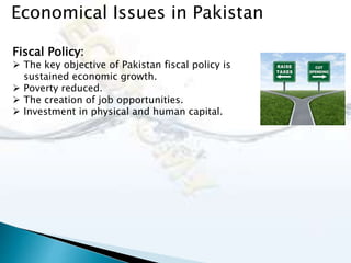 Economical Issues in Pakistan | PPTX