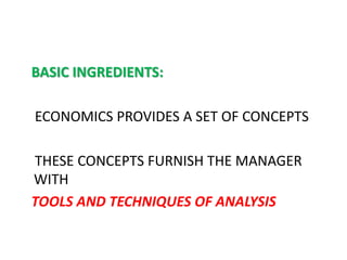 Economic analysis fundamentals (1) | PPT