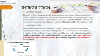 Economic analysis final ppt | PPTX