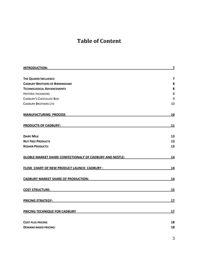 Economic analysis of cadbury & nestle | PDF