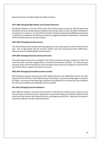 Economic Analysis of Malaysia | PDF