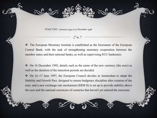Economic and monetary union | PPTX
