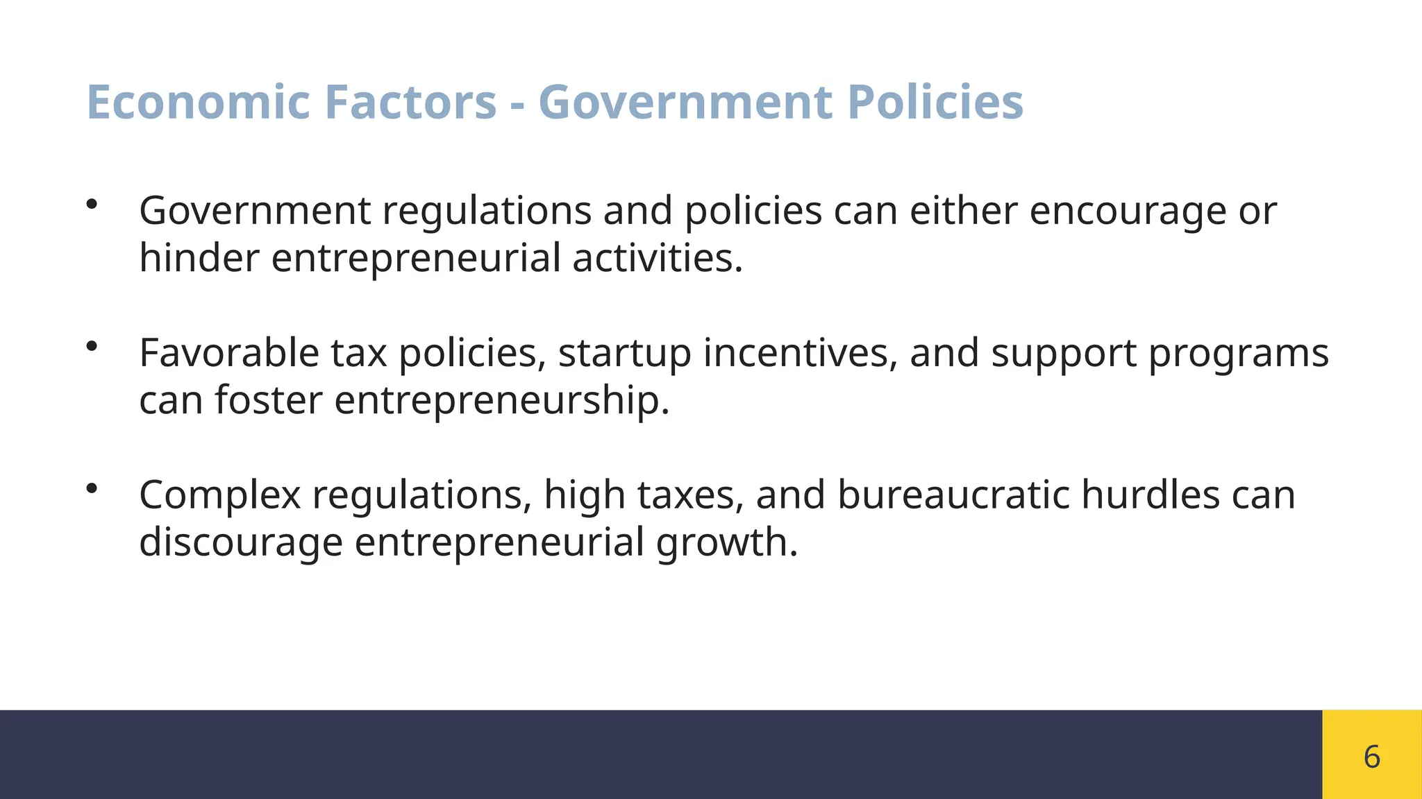 Economic And Non-economic Factors Influencing Entrepreneurship.pptx