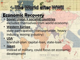 Economic and social changes after WWI | PPTX