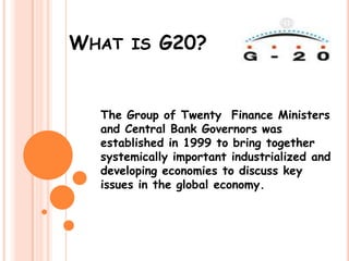 Economic Aspect G20 | PPS