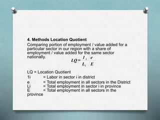 Economic base theory | PPTX