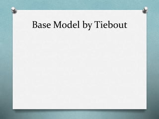 Economic base theory | PPTX