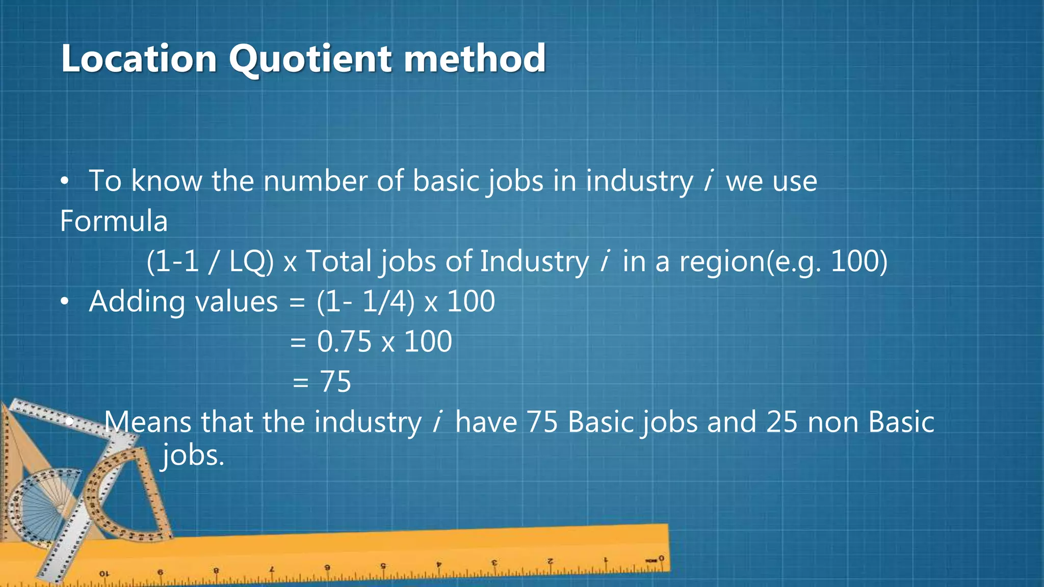 Economic base theory | PPTX