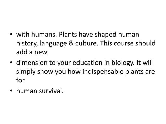 Economic botany | PPTX