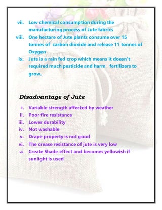 Extraction of fibre of Jute | DOCX