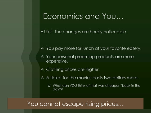 Economic Challenges: Inflation | PPT