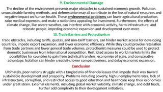 Economic Challenges In Developing Countries.pptx