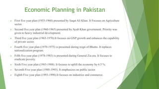 Economy of Pakistan and Challenges by Zeeshan Raza | PPTX