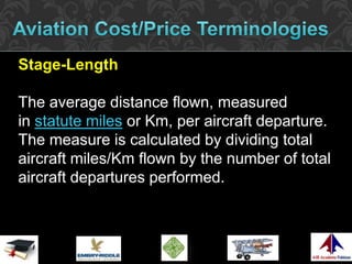 Economic characteristics of airlines | PPTX