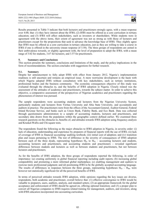 Economic consequences of international financial reporting standards | PDF