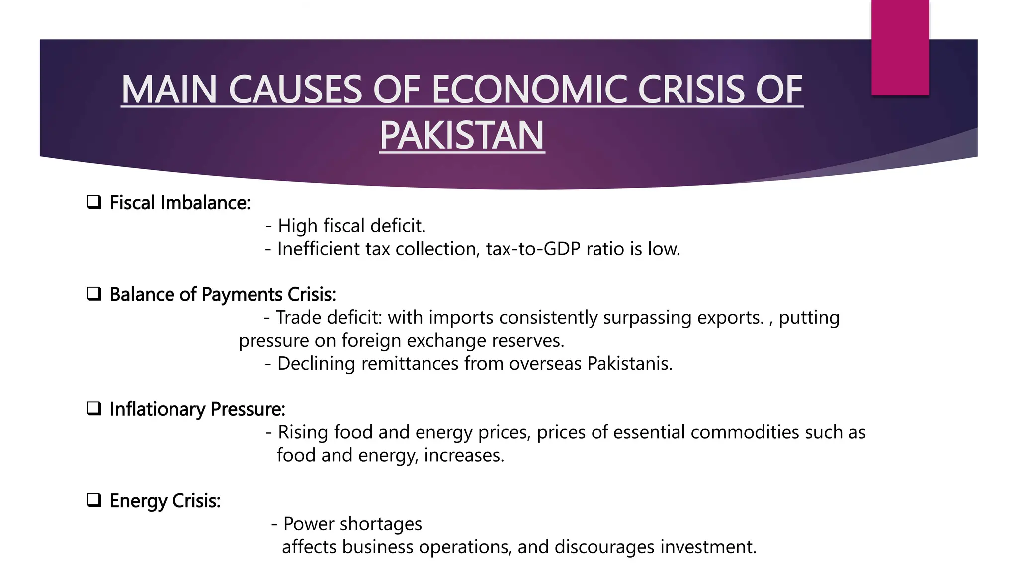 Economic Crises of Pakistan,sheikh.pptx