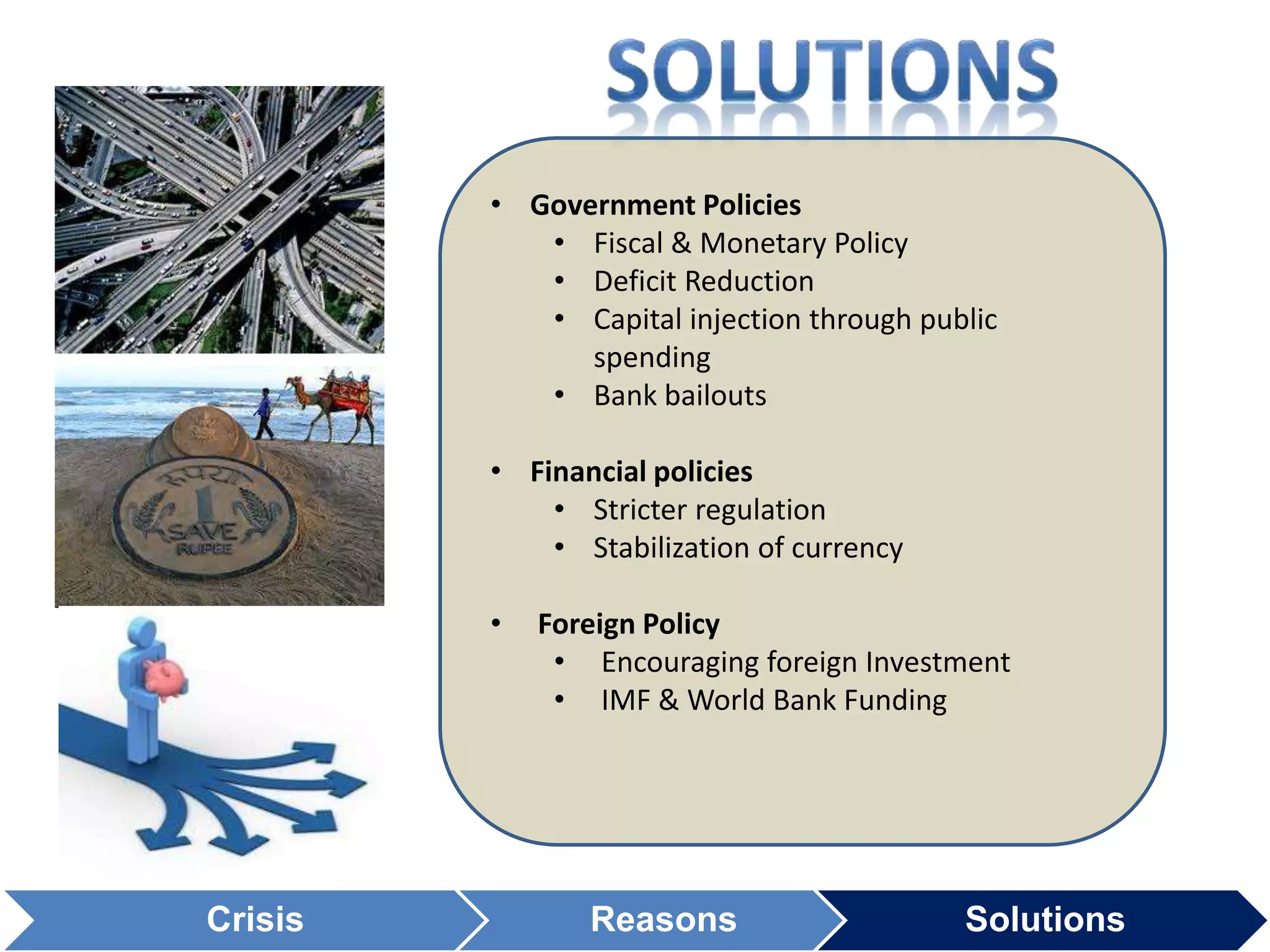 Economic Crisis -A bird's eye view | PPSX