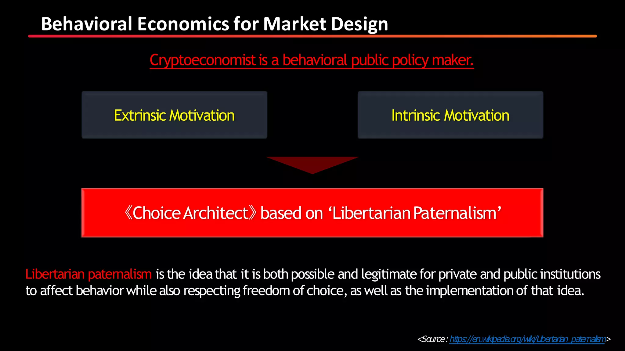 Economic design in cryptoeconomics_game theory_mechanism design_market ...