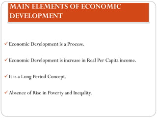 Economic development | PPTX