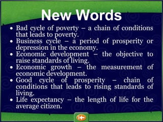 Economic development | PPTX