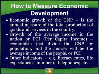 Economic development | PPT