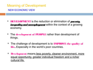 Economic development | PPT