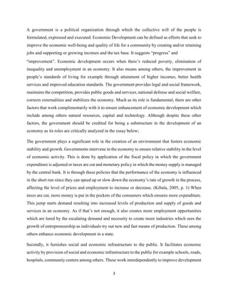 Economic development | PDF | Commodities | Economy